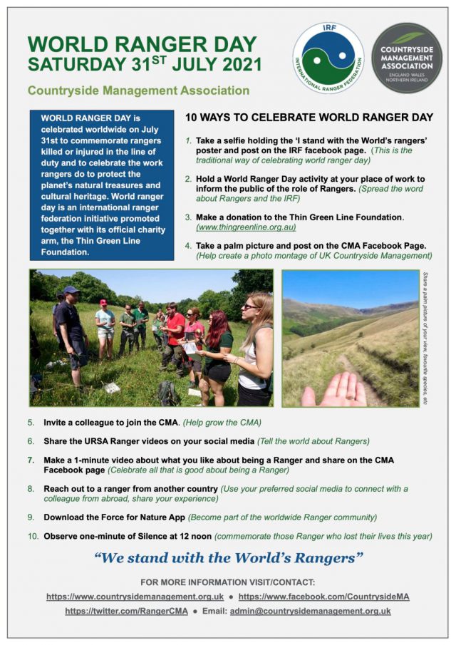 World Ranger Day - CMA